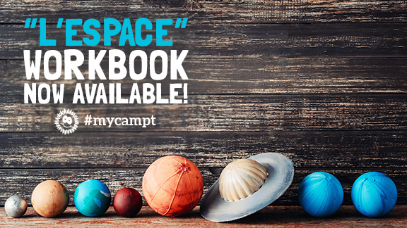 FREE "L'espace" Workbook in FRENCH! - Camp Tournesol